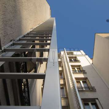 JOMY| Aluminum ladders for fire egress, access and maintenance at heights