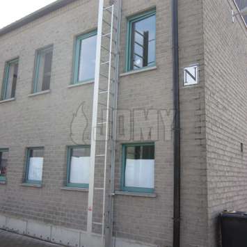 JOMY| Aluminum ladders for fire egress, access and maintenance at heights