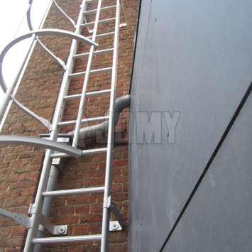 JOMY| Cage ladder: industrial quality permanent egress and access solution