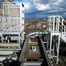Industrial walkway platform in aluminium | JOMY