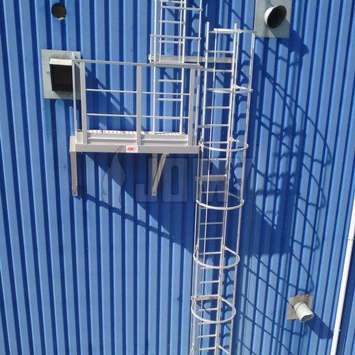JOMY| Aluminum ladders for fire egress, access and maintenance at heights