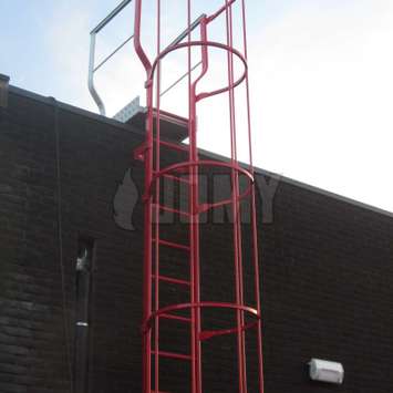 JOMY| Cage ladder: industrial quality permanent egress and access solution